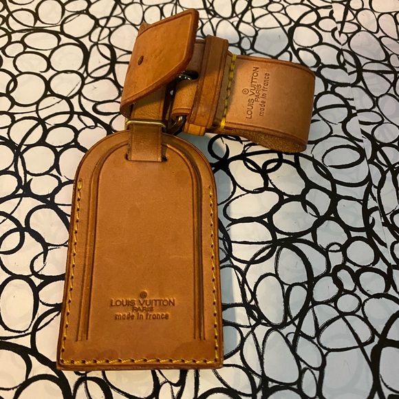 Louis Vuitton | Accessories | Louis Vuitton Name Tag | Poshmark